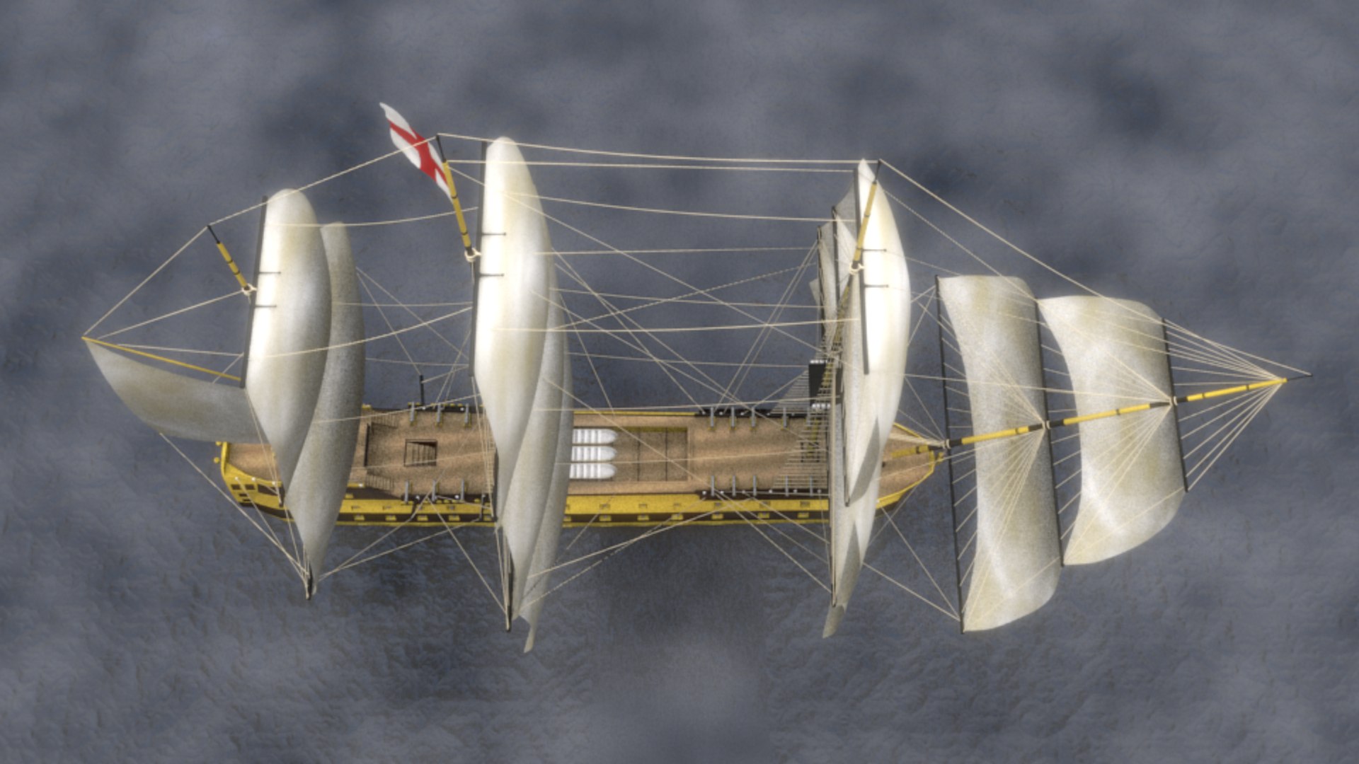 3d Hms Victory Model