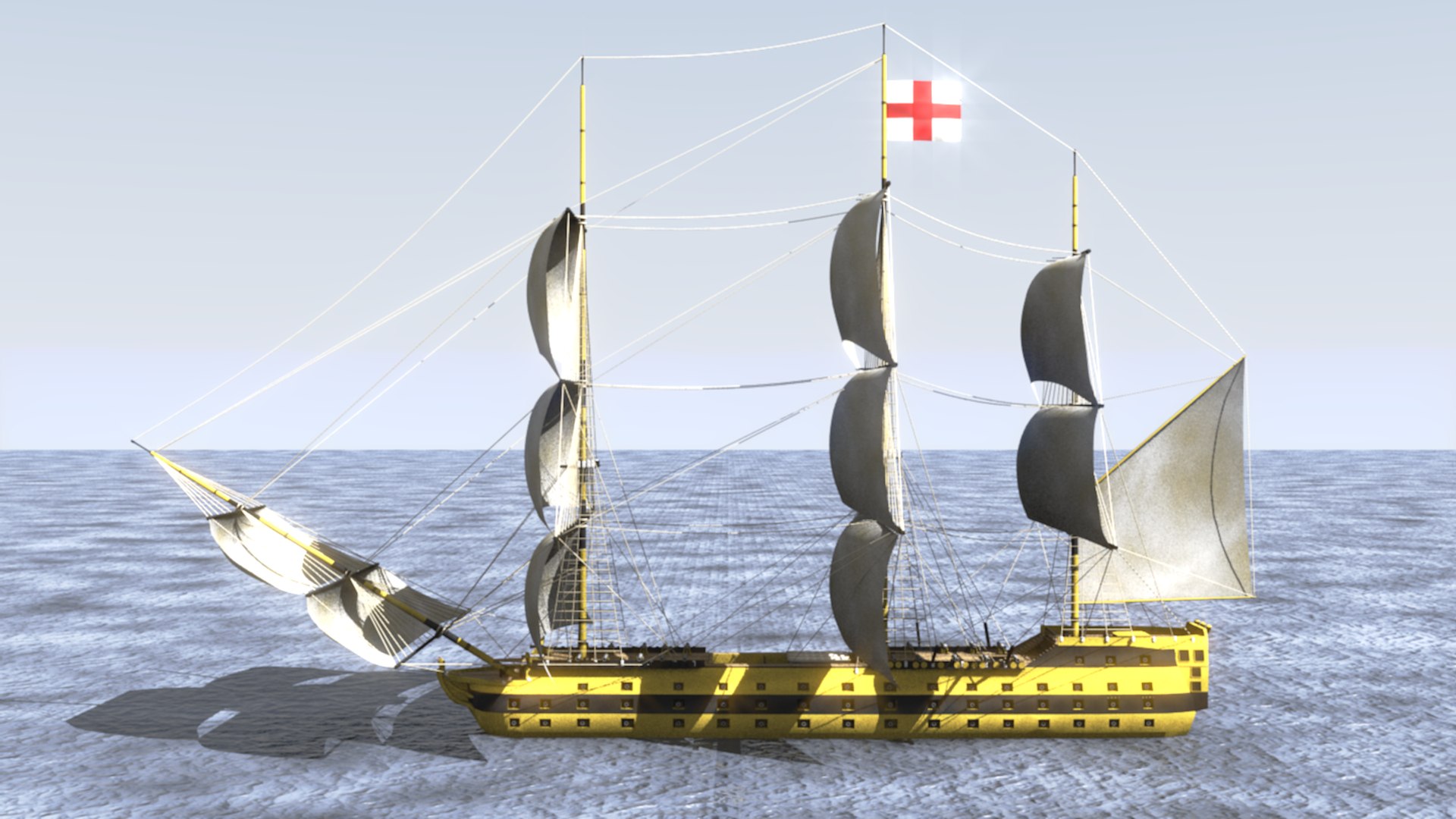 3d Hms Victory Model