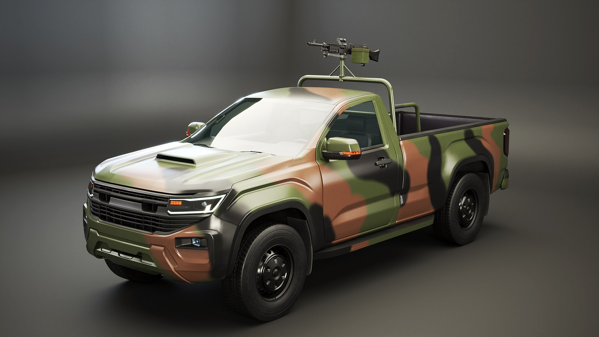 Military Pickup Collection Model - TurboSquid 2377124