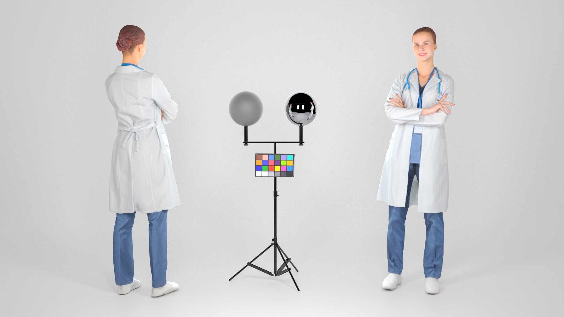 3D Model Photogrammetry Human Woman Character - TurboSquid 1453960