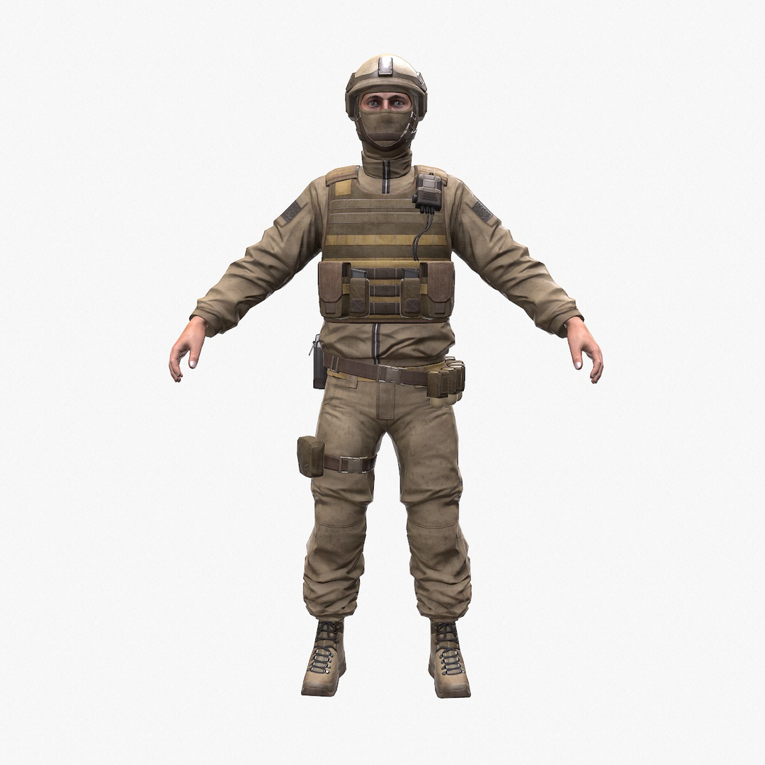 3d model human man