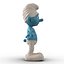 3d Smurf Rigged Model