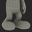 3d Smurf Rigged Model