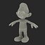 3d Smurf Rigged Model