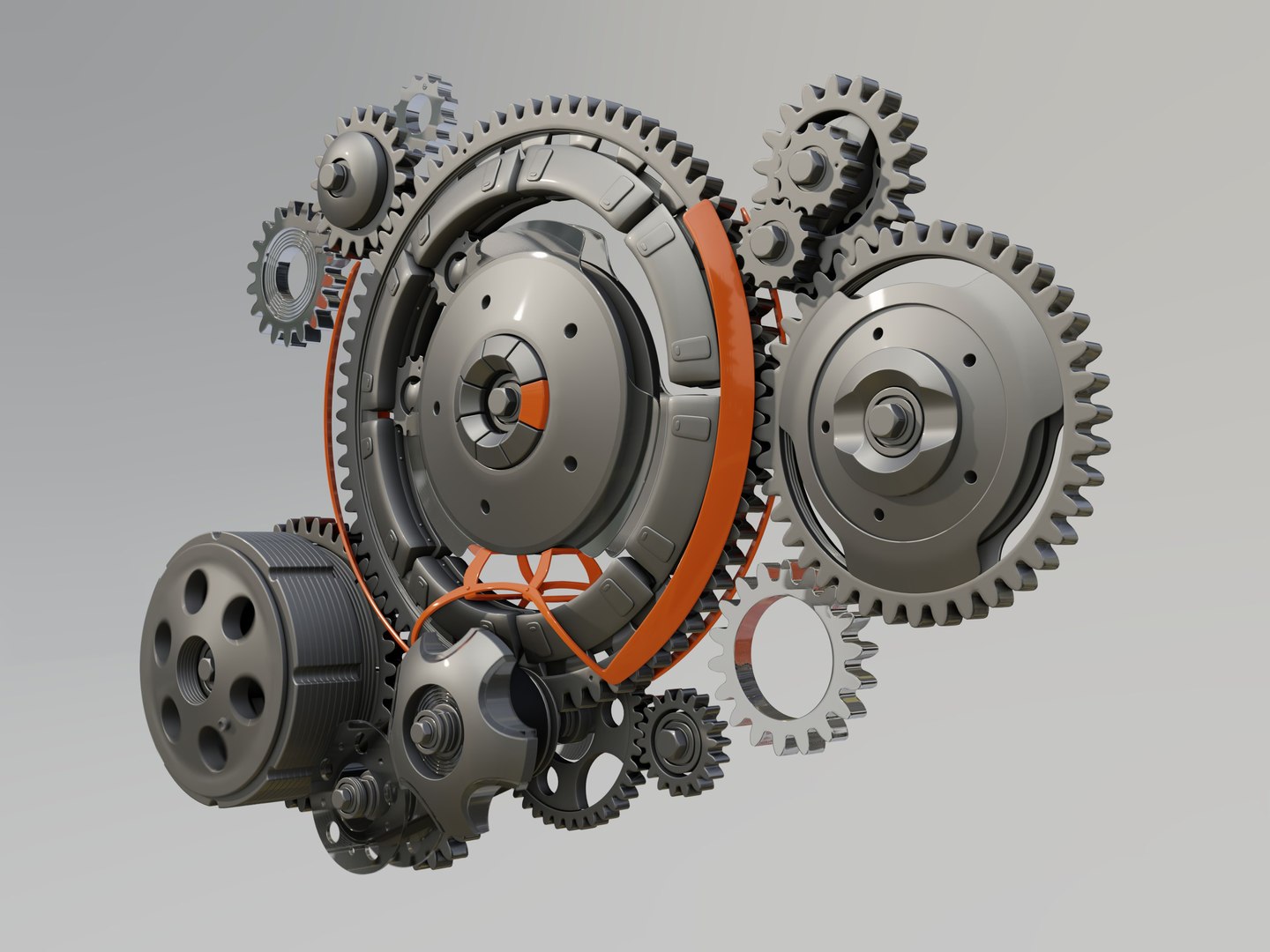 3D Animation Gears - TurboSquid 2023490