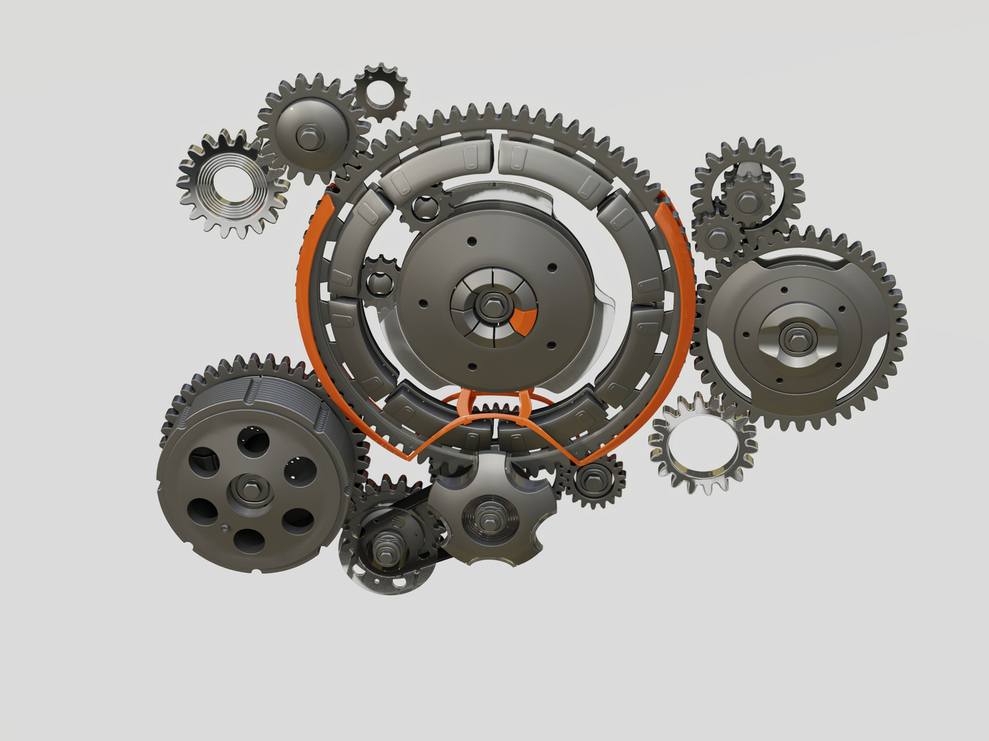 3D Animation Gears - TurboSquid 2023490