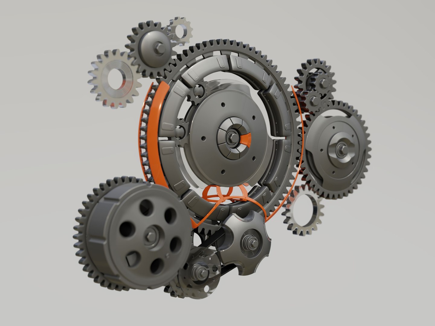 3D Animation Gears - TurboSquid 2023490