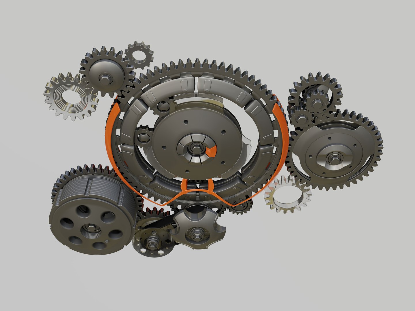 3D Animation Gears - TurboSquid 2023490