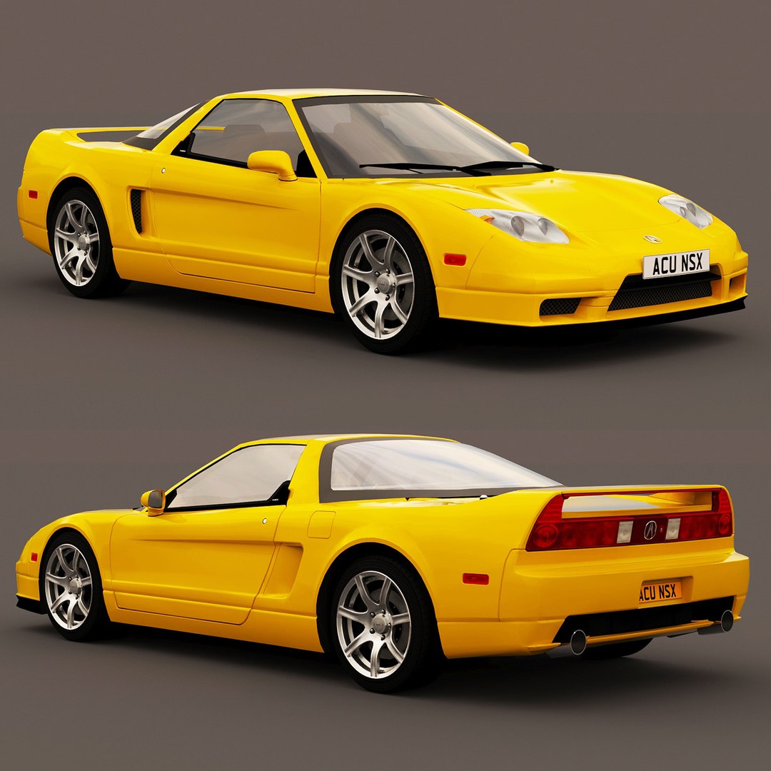 3D Acura NSX 2005 - TurboSquid 1923361