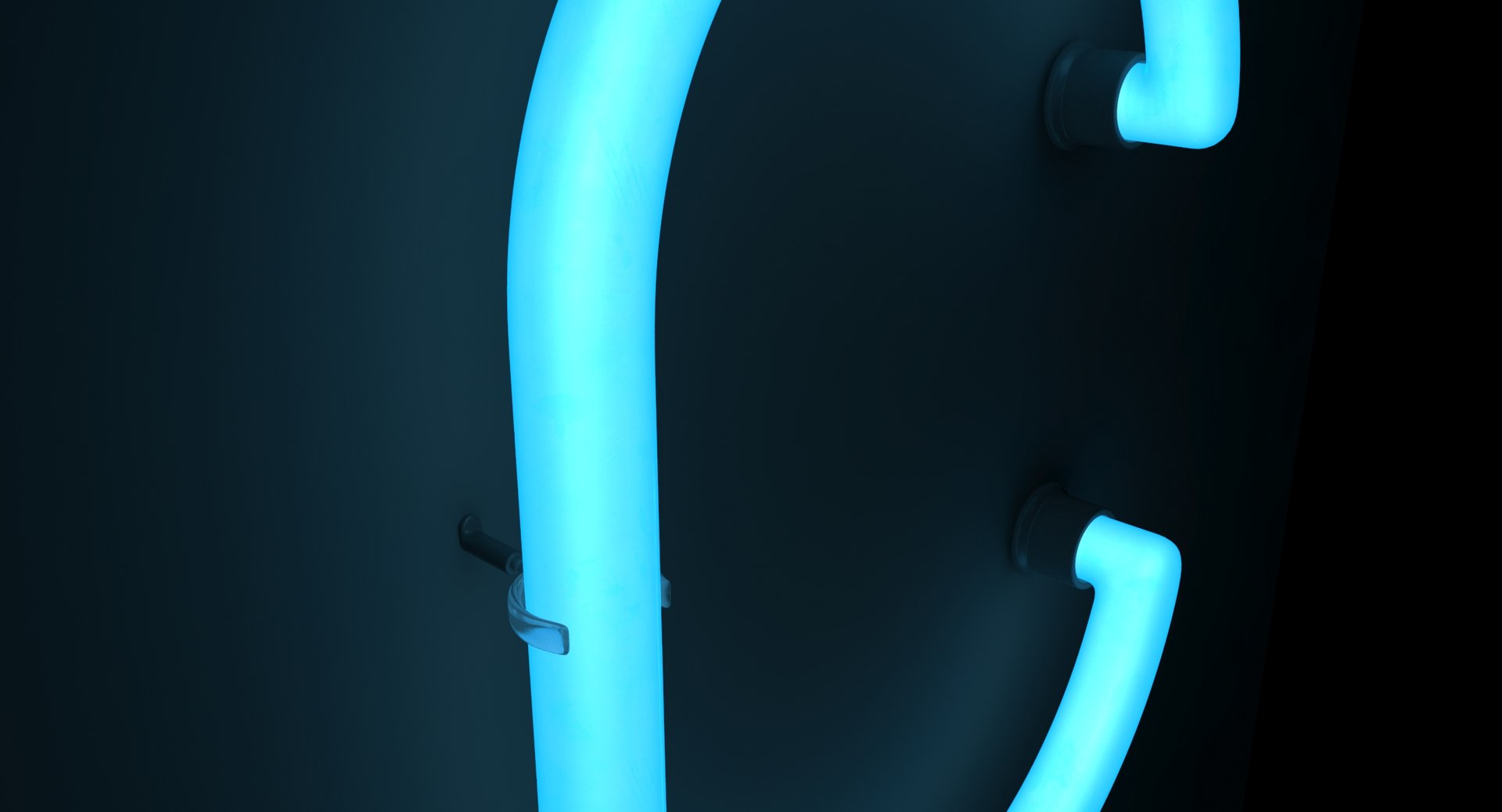 3D model neon letter light - TurboSquid 1627525