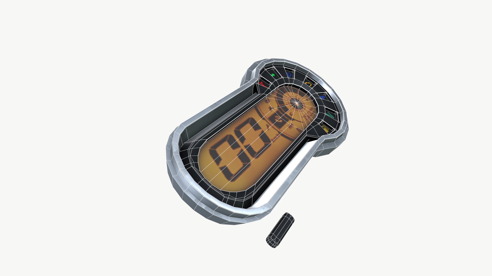 Splendor Bike Meter 3D Model - TurboSquid 2391872