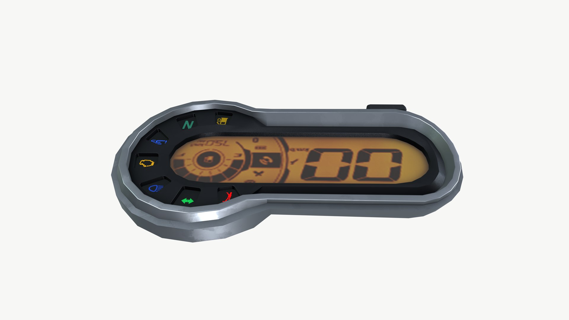 Splendor Bike Meter 3D Model - TurboSquid 2391872
