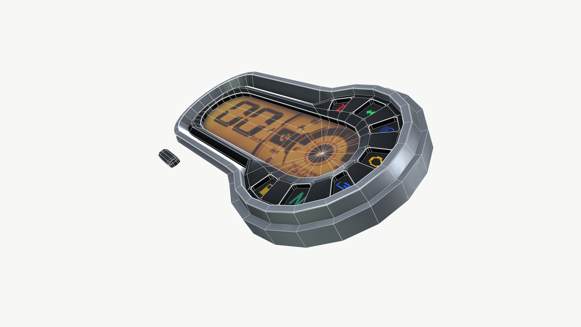 Splendor Bike Meter 3D Model - TurboSquid 2391872