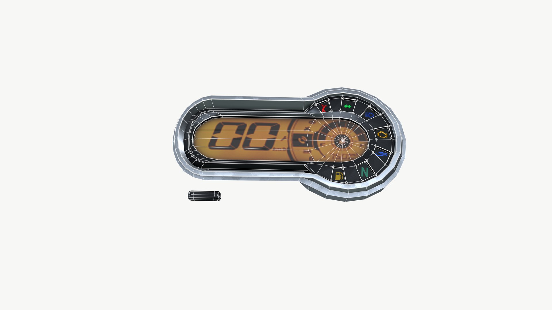 Splendor Bike Meter 3D Model - TurboSquid 2391872