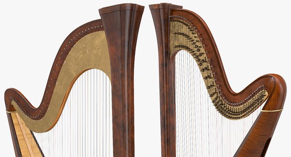 Stringed instruments 5 3D model - TurboSquid 1522535