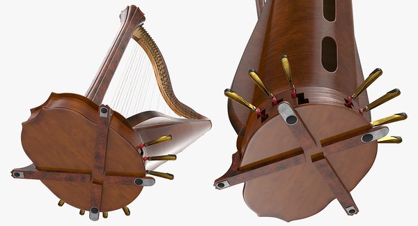 Stringed instruments 5 3D model - TurboSquid 1522535