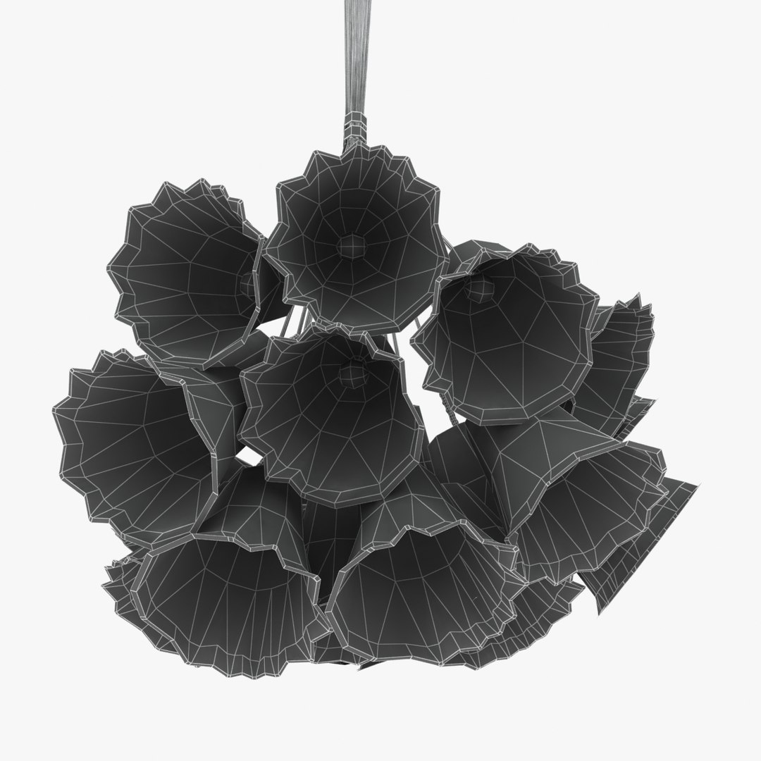 Flowers Ceiling Gia 3d Model