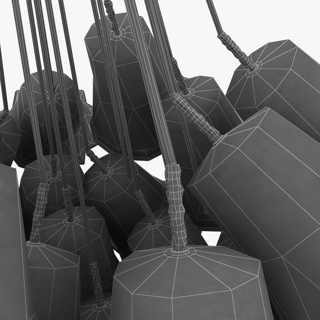 Flowers Ceiling Gia 3d Model