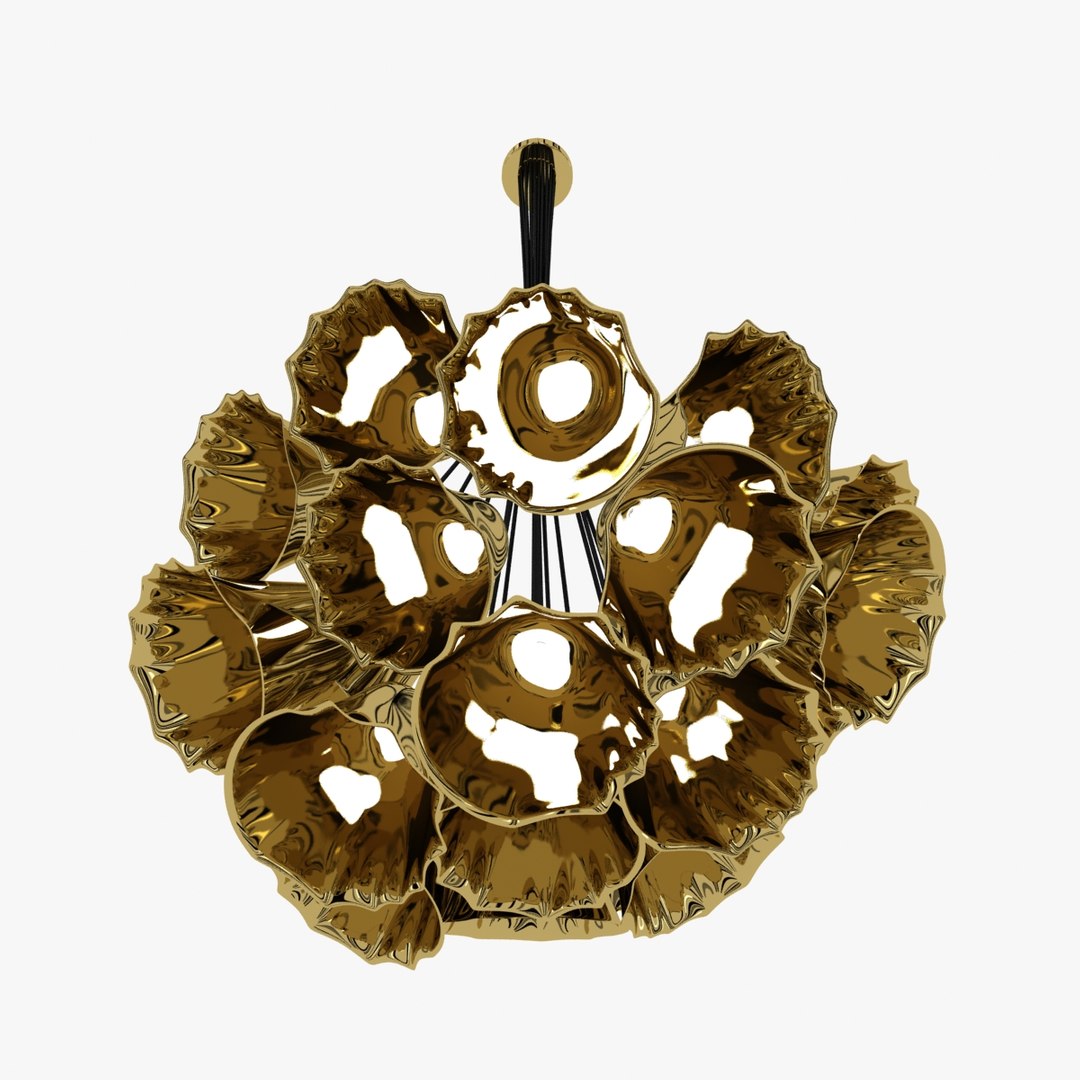 Flowers Ceiling Gia 3d Model