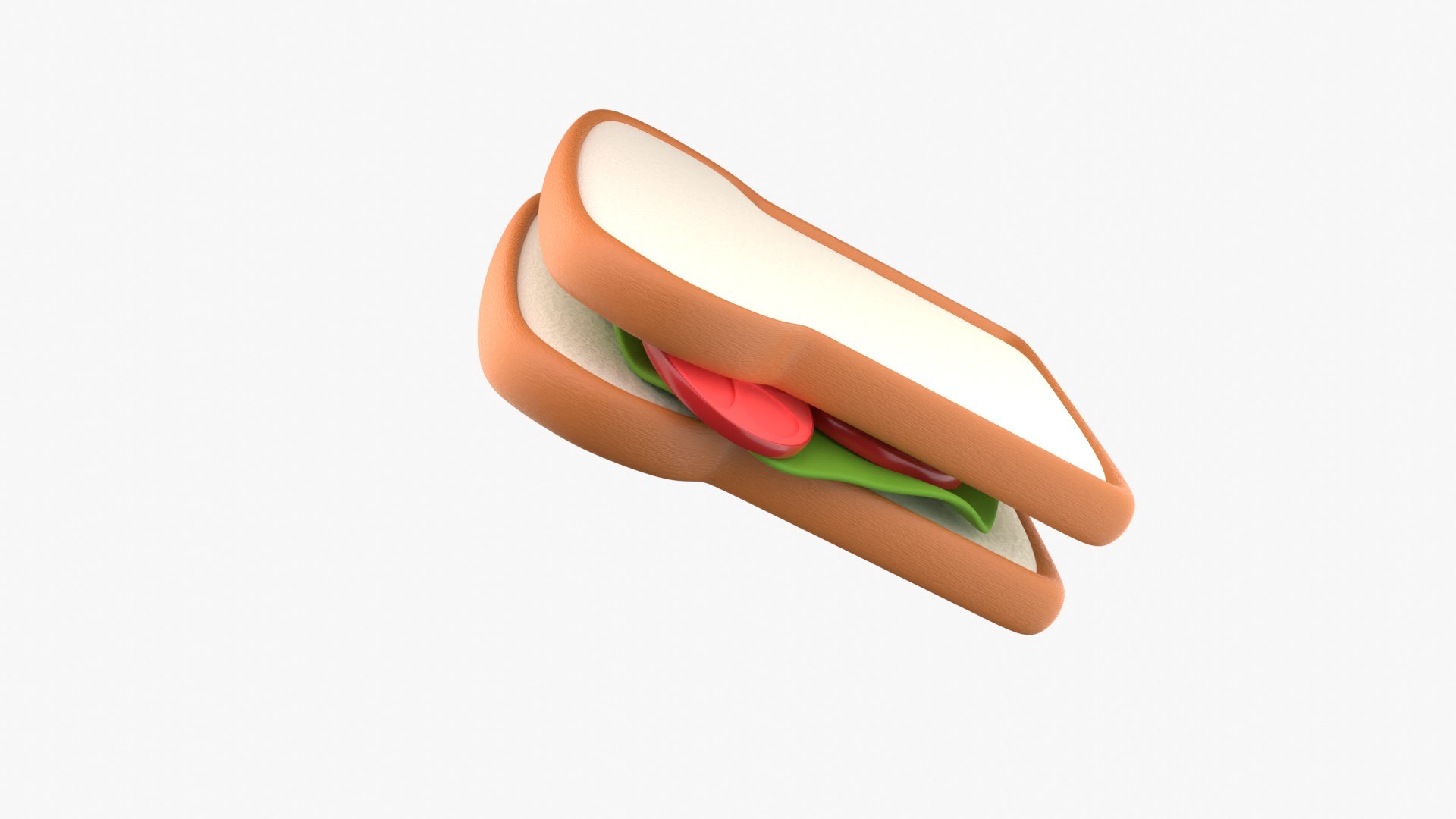 3D Sandwich - TurboSquid 2251098