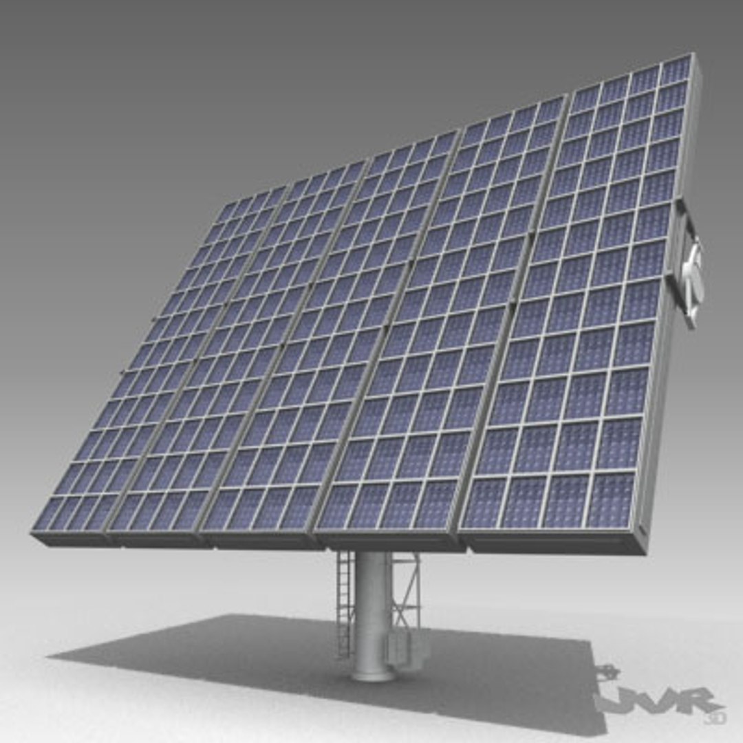 3d Model Solar Tower