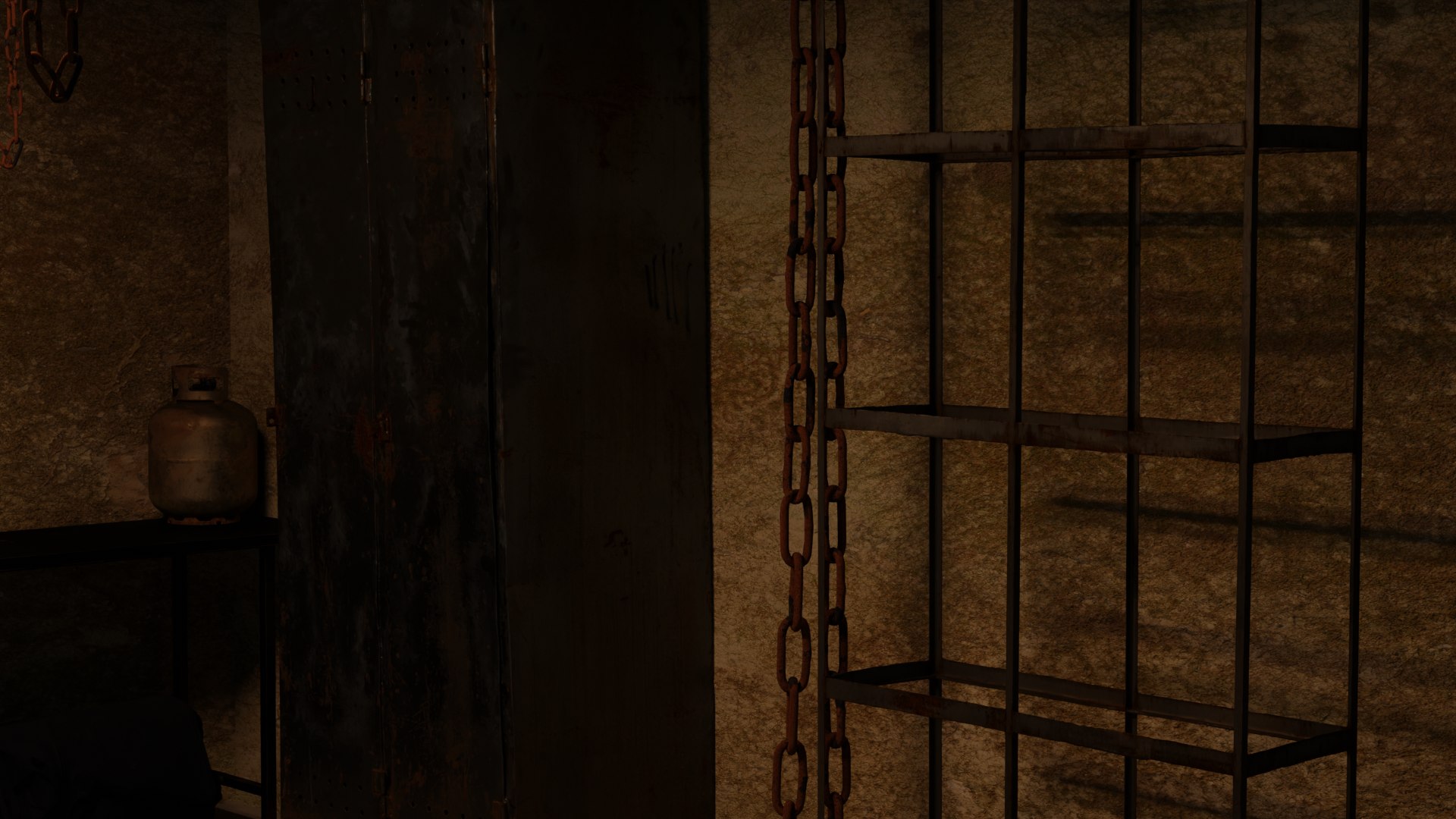 Simple Old Basement With Chains High Quailty 3D Model - TurboSquid 1981593