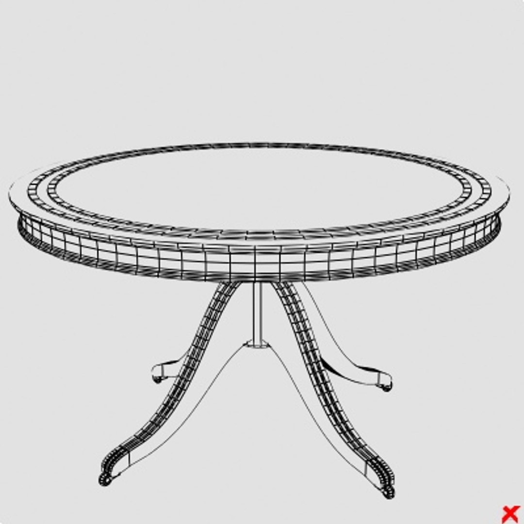 3d model table