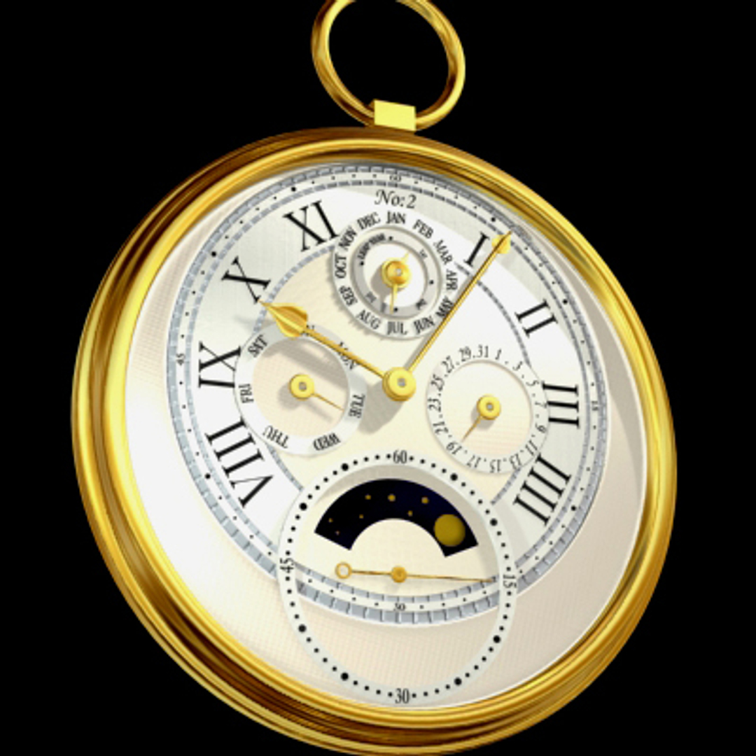 3d model chronometer