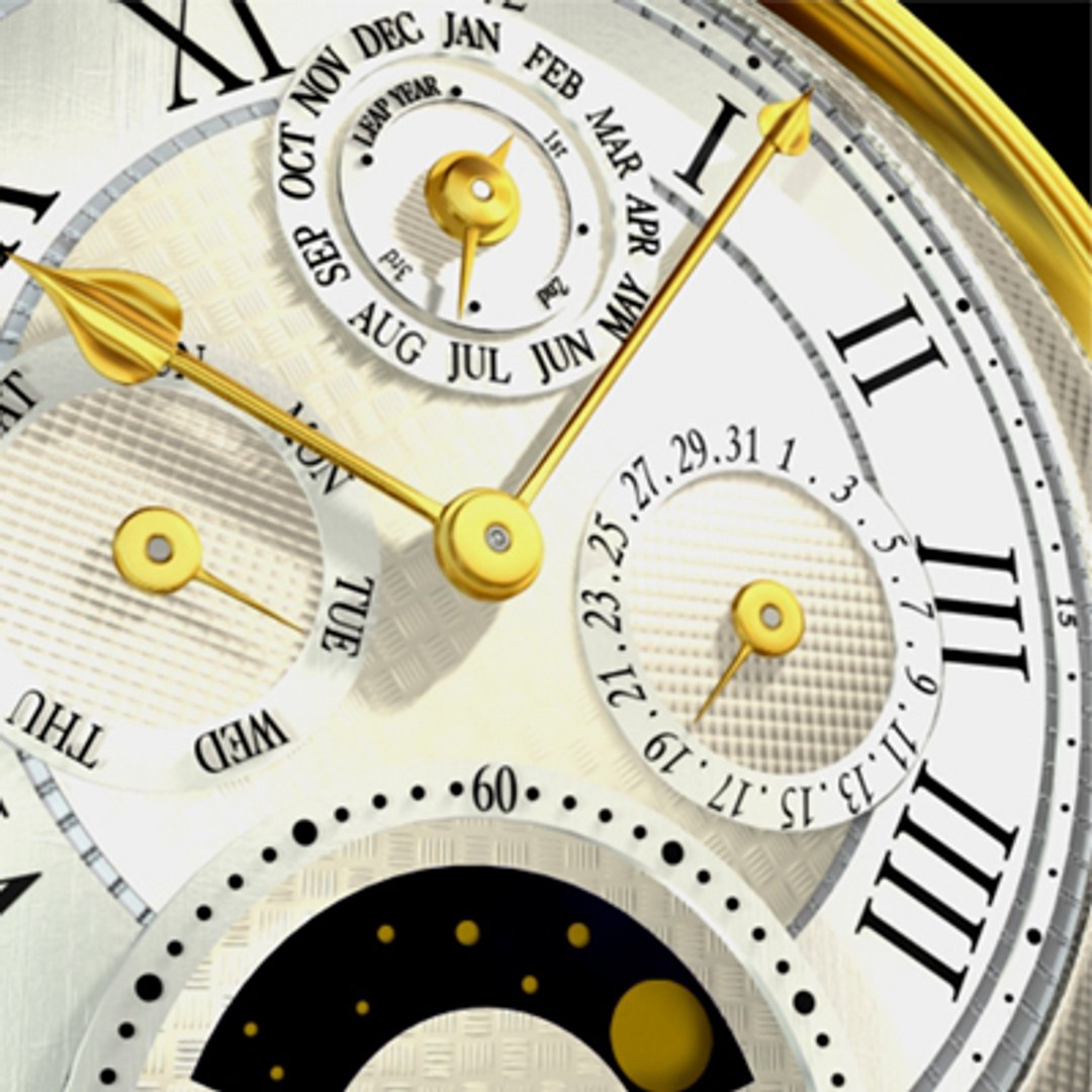 3d model chronometer