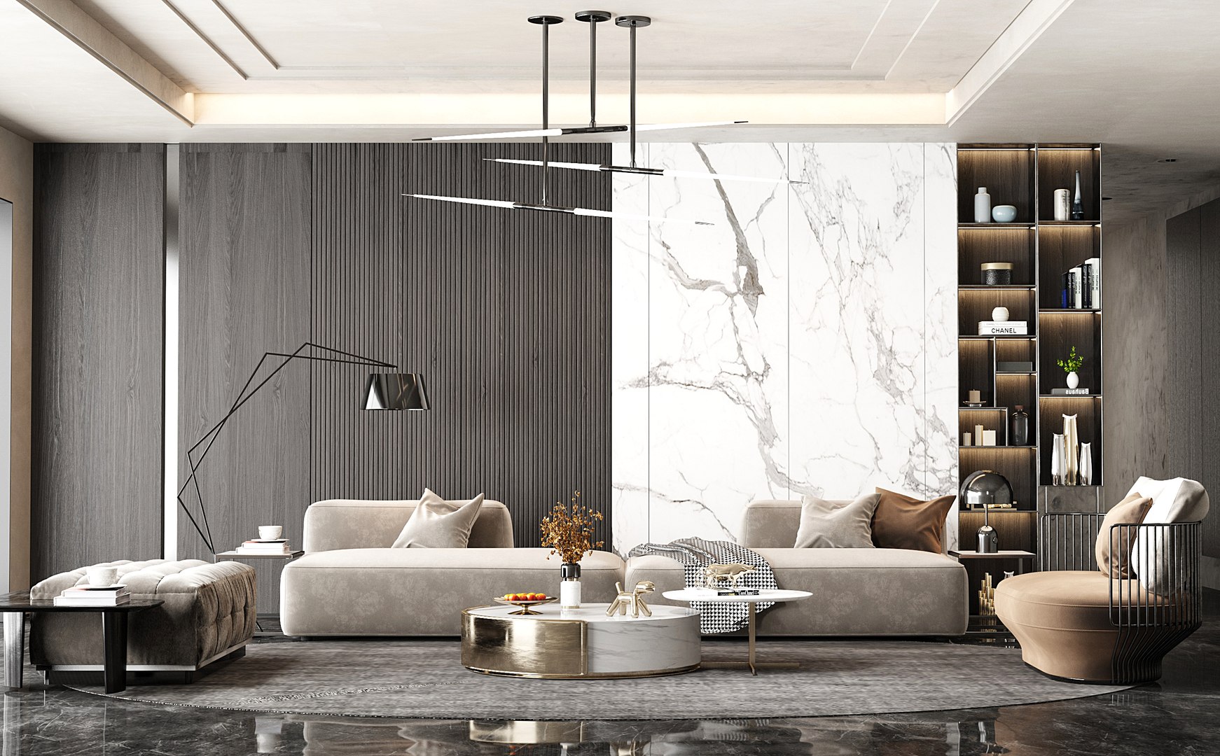 modelo 3d Modern living-room - TurboSquid 1965059