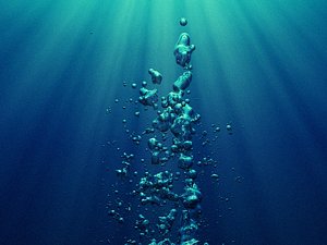 animated underwater bubbles