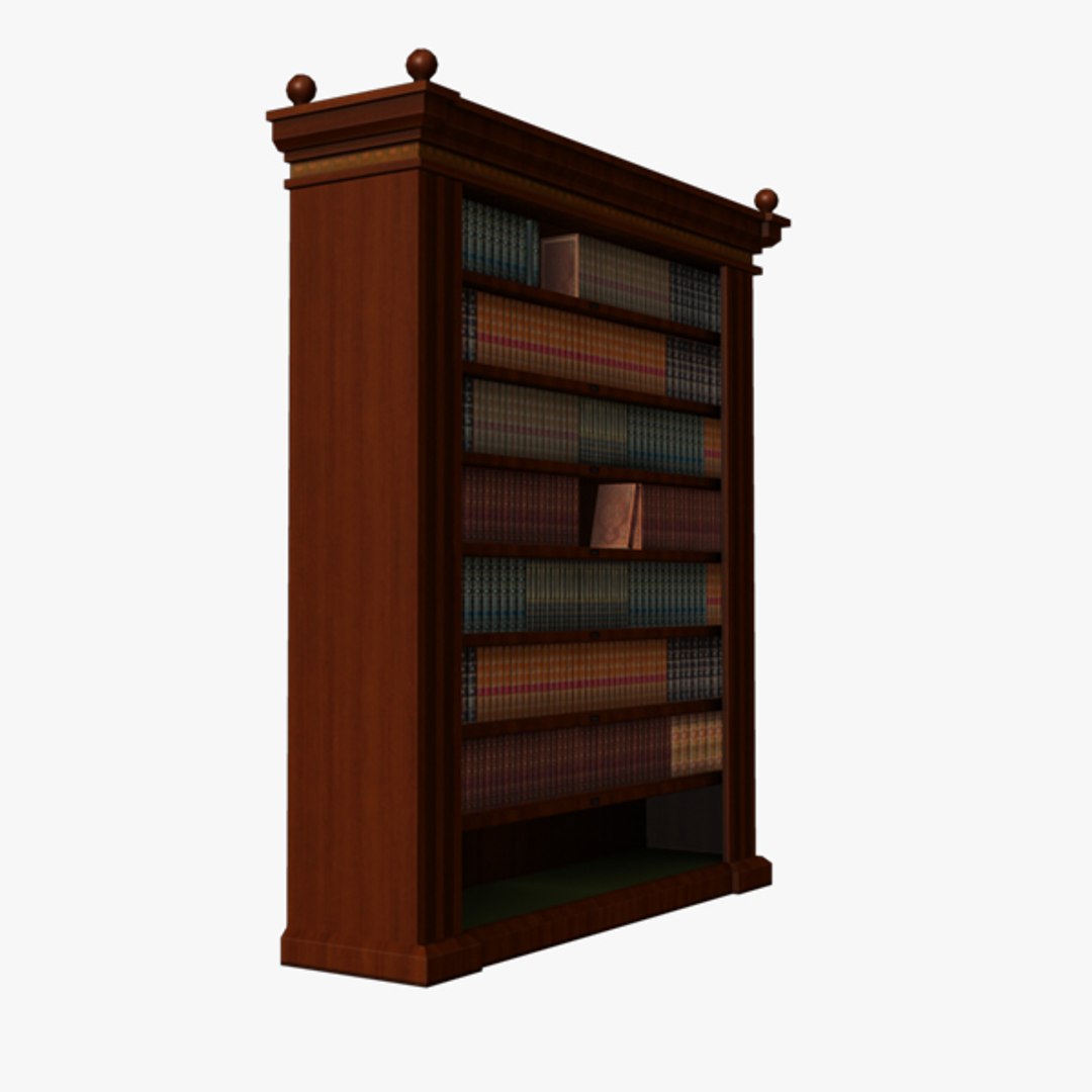 maya book case