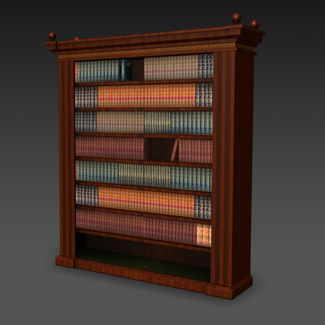 maya book case