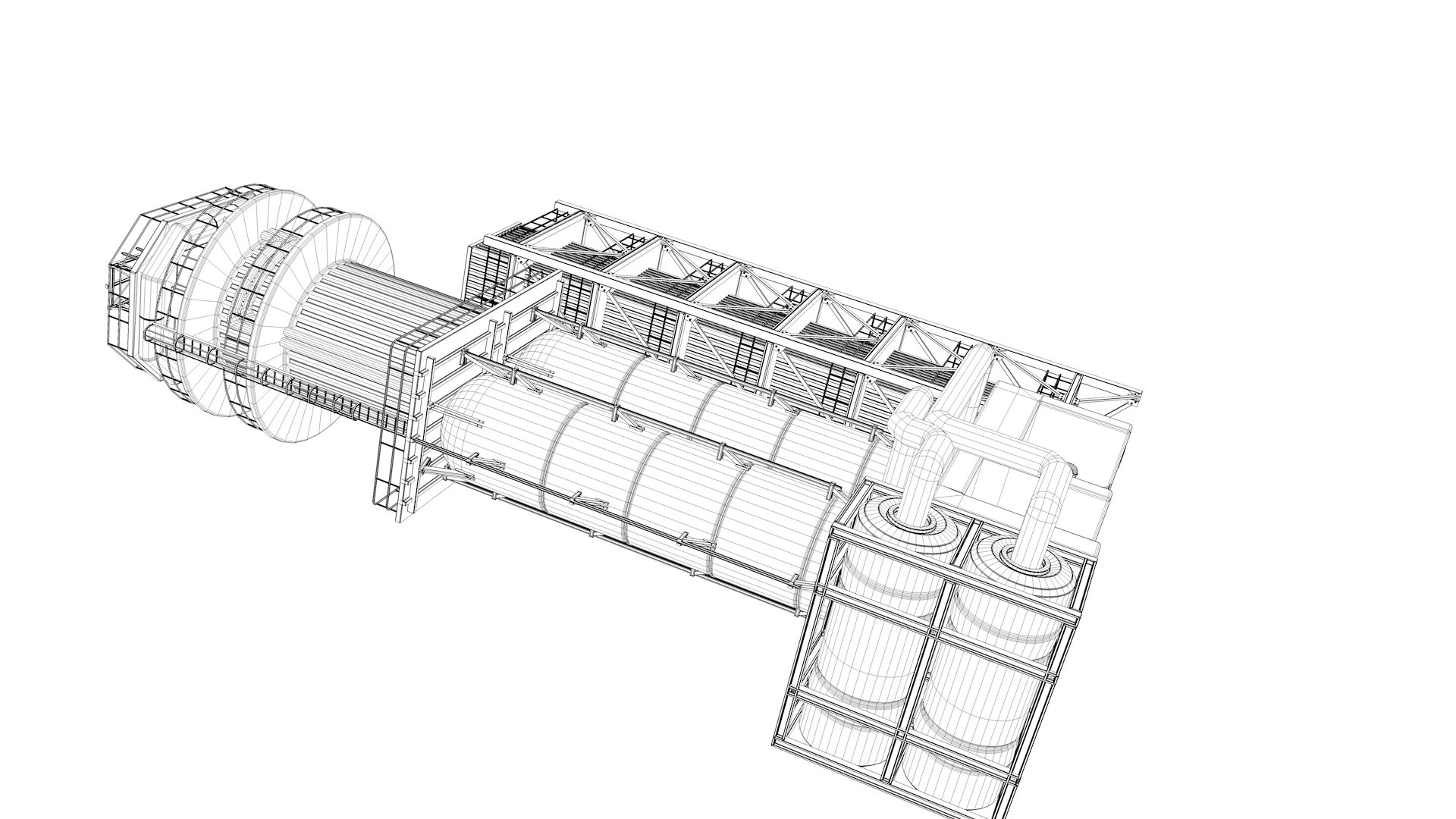 3D Refinery Module - TurboSquid 1876425
