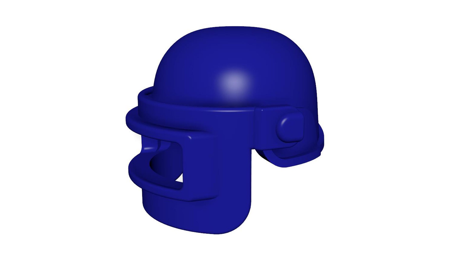3D Lego Helmet For Minifigure Gas Mask Model - TurboSquid 1831572