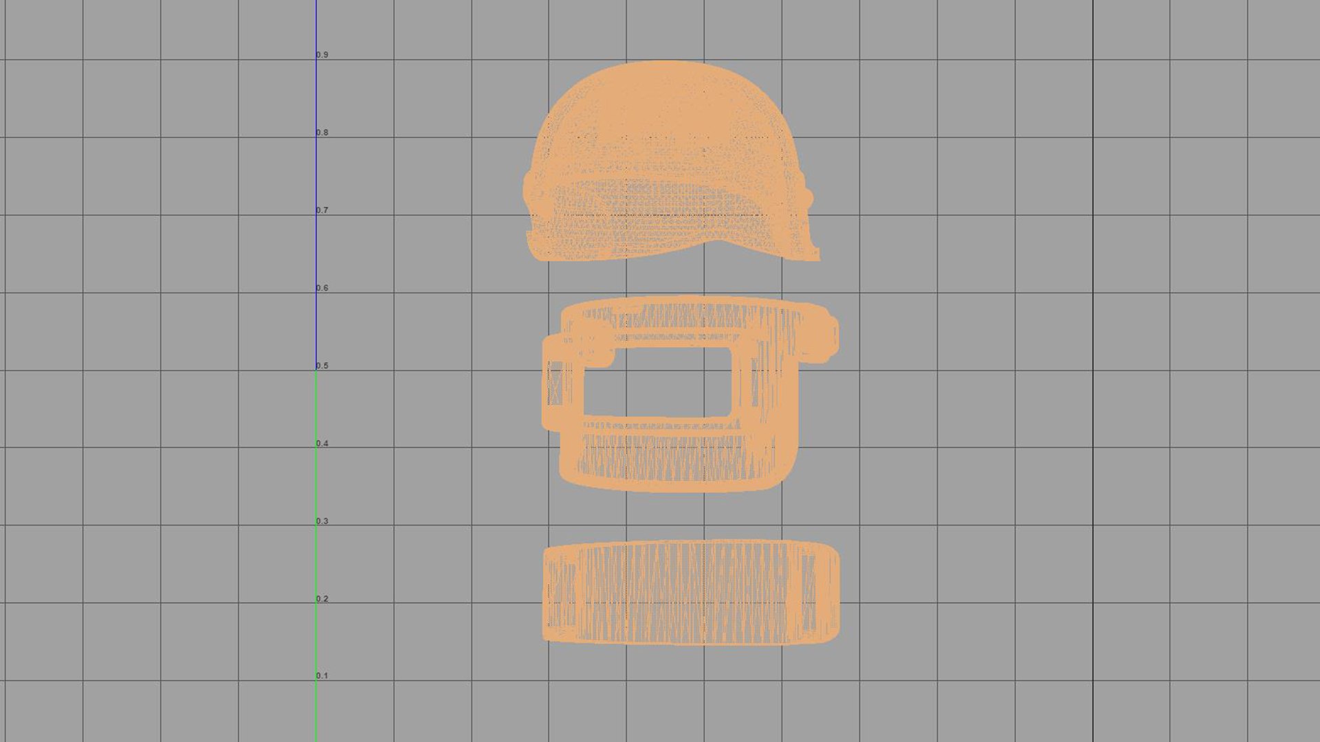 3D Lego Helmet For Minifigure Gas Mask Model - TurboSquid 1831572