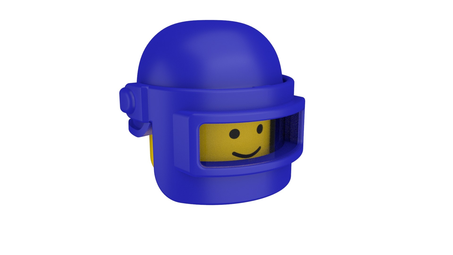 3D Lego Helmet For Minifigure Gas Mask Model - TurboSquid 1831572