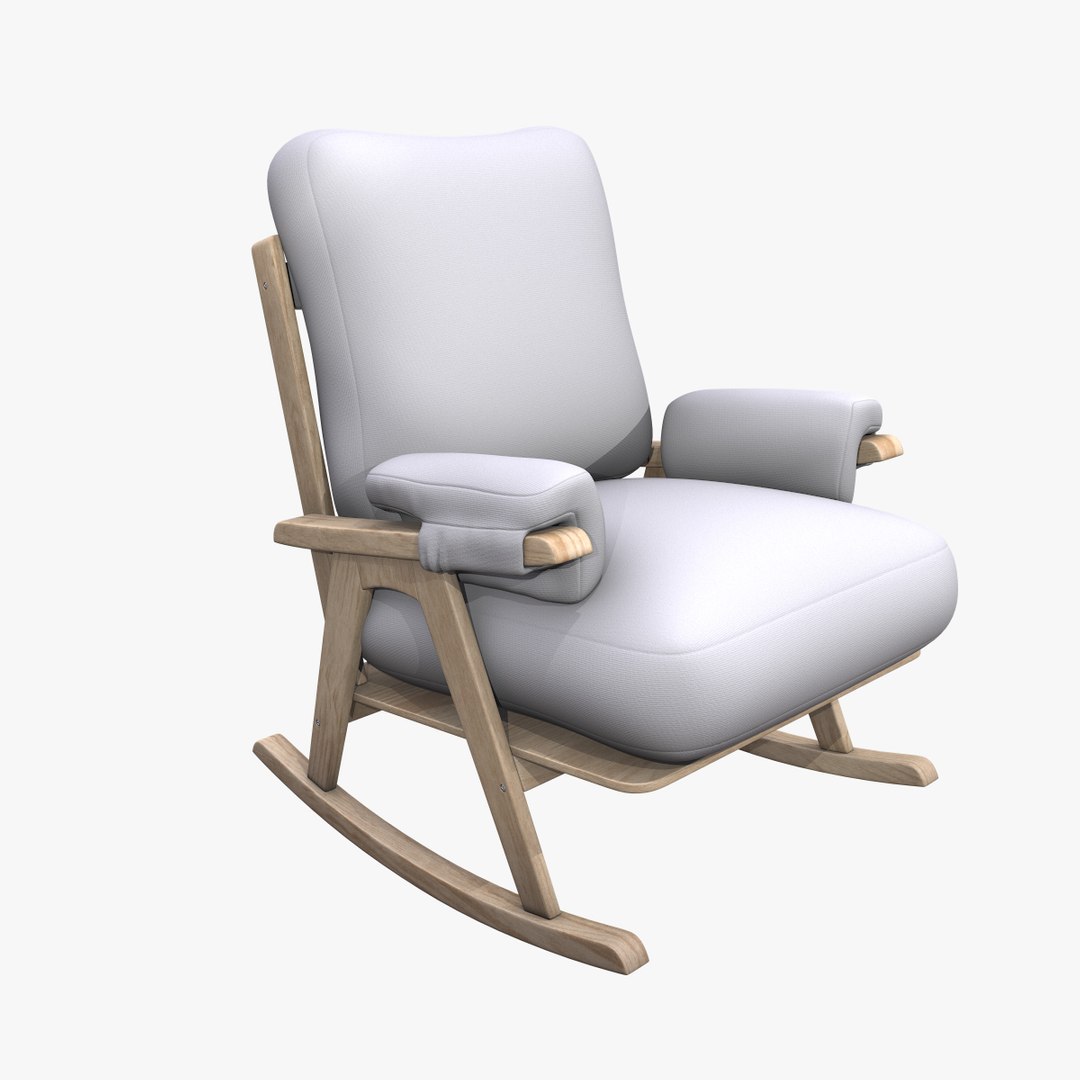 Rocking Chair 8 3D Model - TurboSquid 2110620