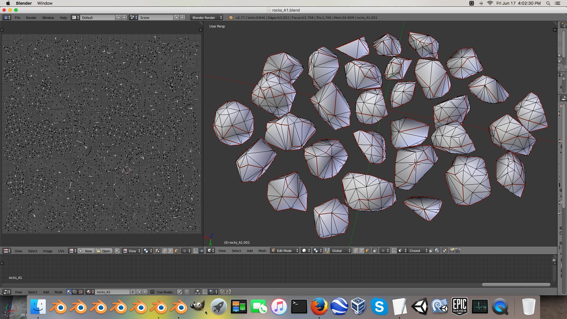 free particle tree a1 3d model