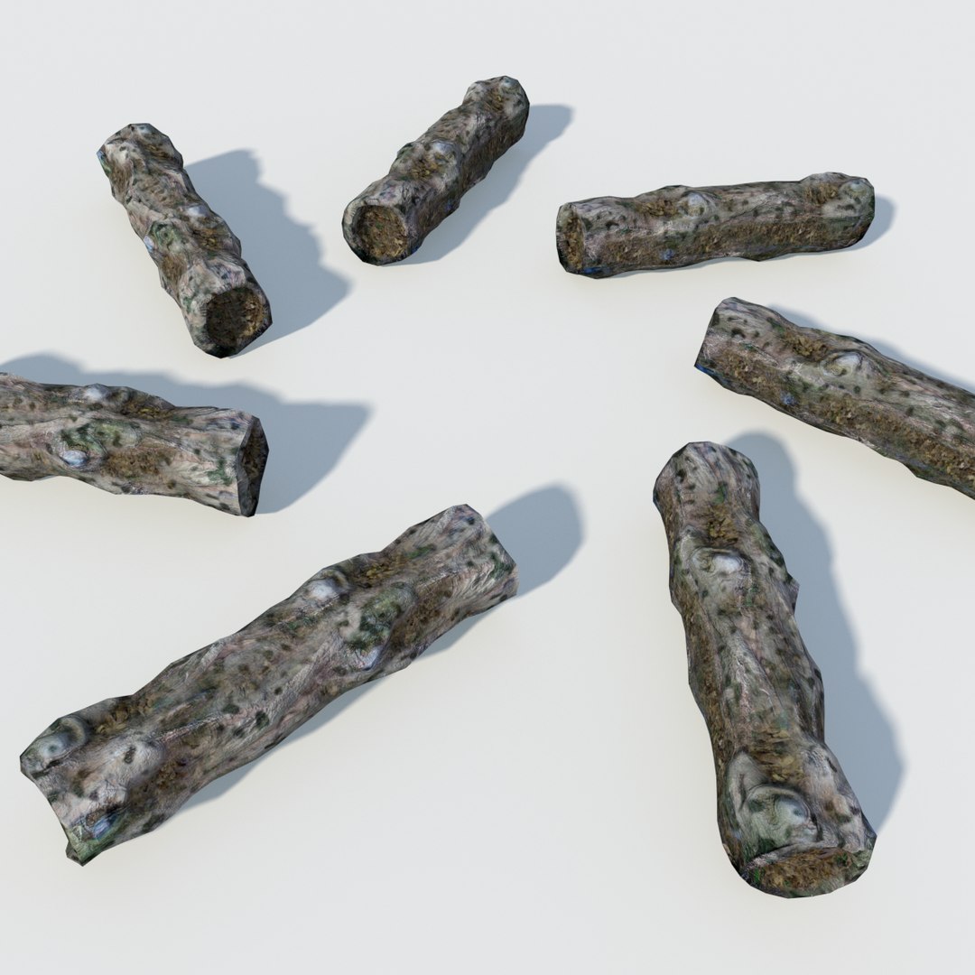 free particle tree a1 3d model