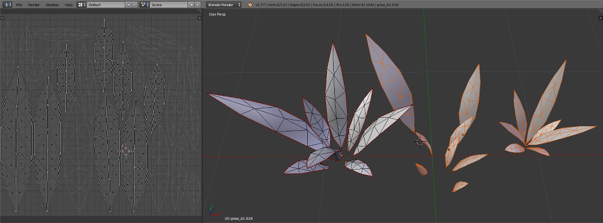 free particle tree a1 3d model