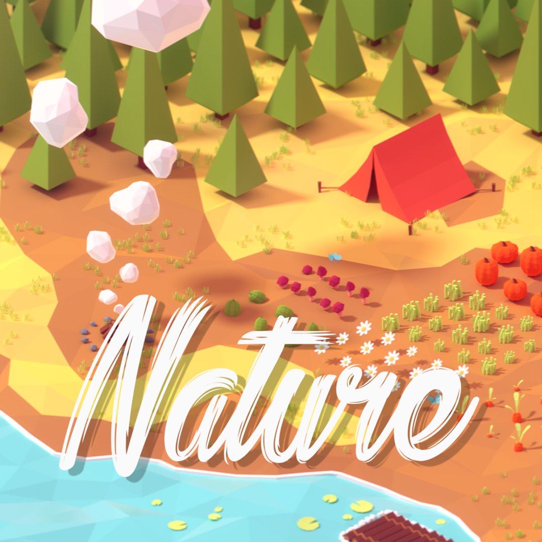 3D Nature Pack - TurboSquid 1216266