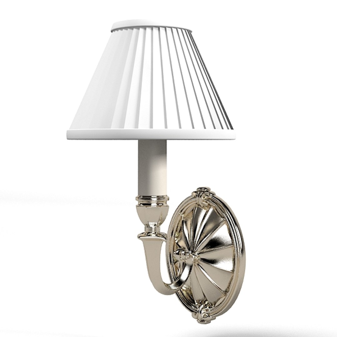 3d Model Wall Lamp Classic