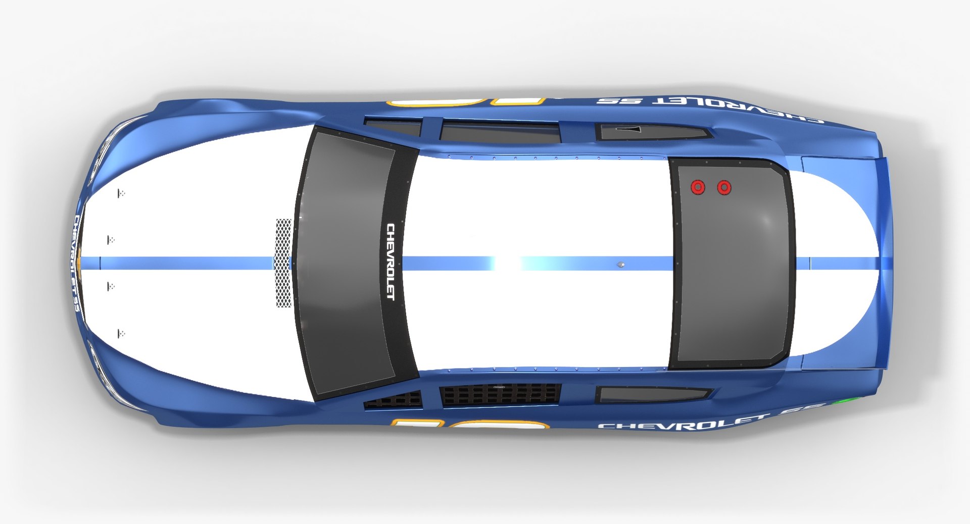 Generic Nascar Chevrolet 2017 3D Model - TurboSquid 1180341