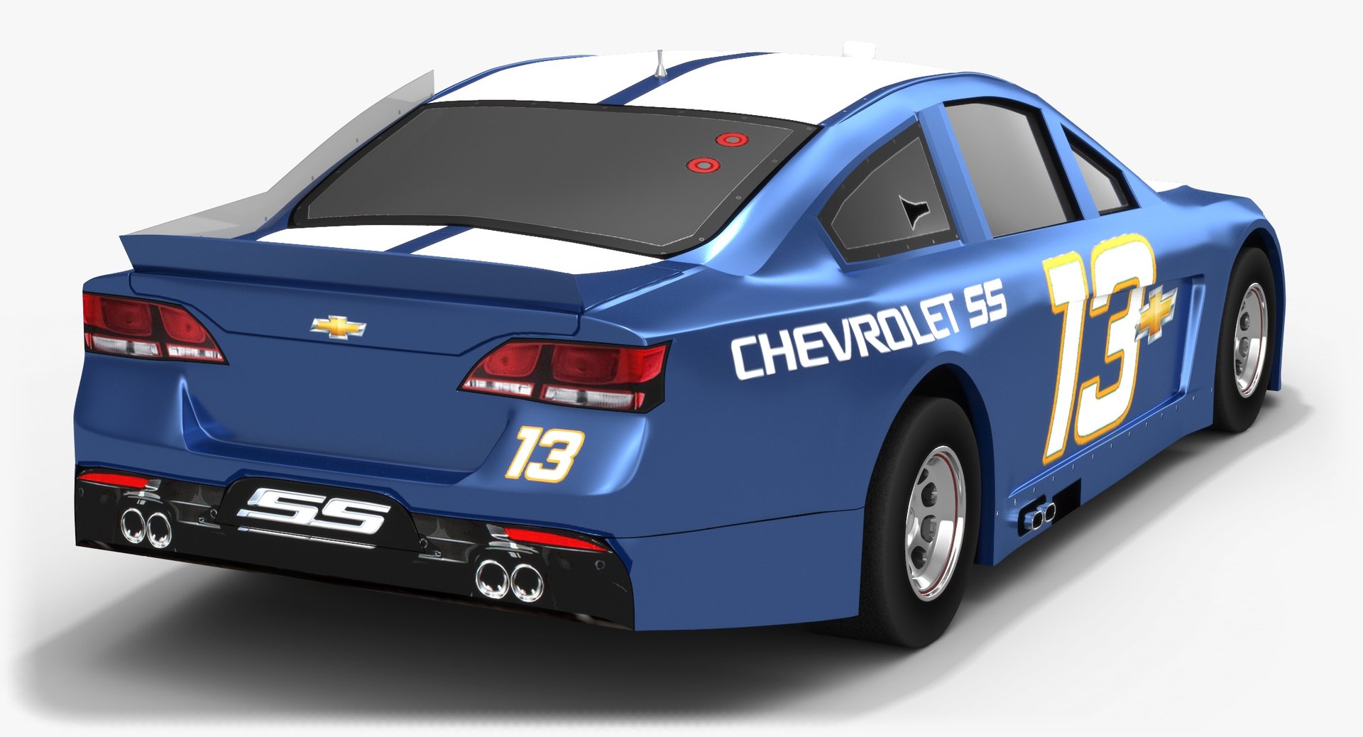 Generic Nascar Chevrolet 2017 3D Model - TurboSquid 1180341