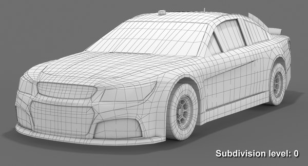 Generic nascar chevrolet 2017 3D model - TurboSquid 1180341