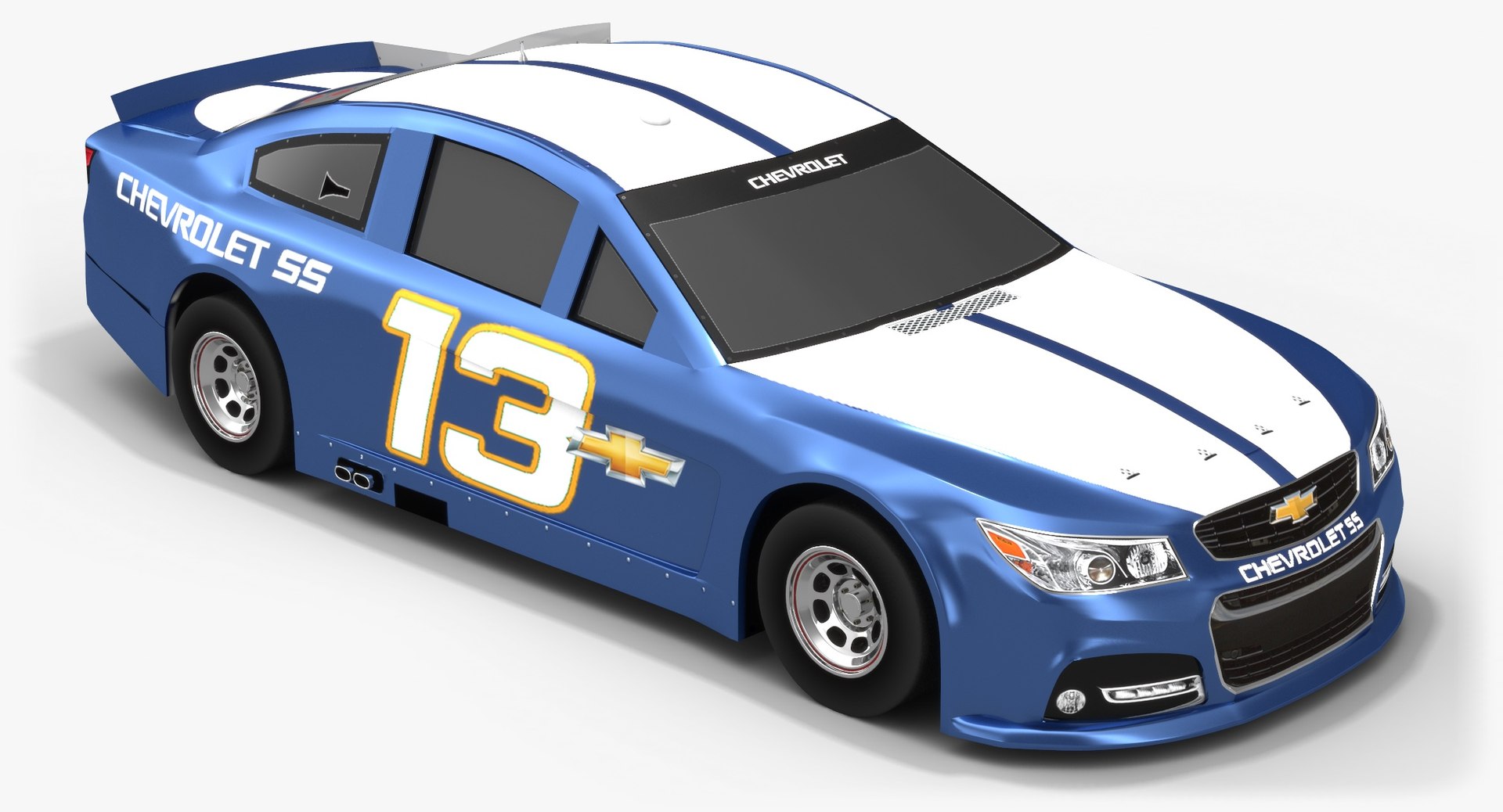 Generic Nascar Chevrolet 2017 3D Model - TurboSquid 1180341