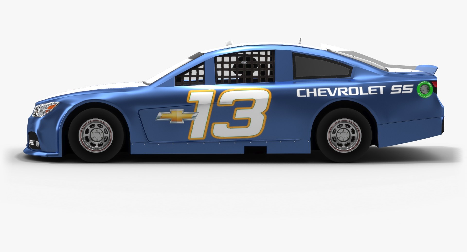 Generic Nascar Chevrolet 2017 3D Model - TurboSquid 1180341