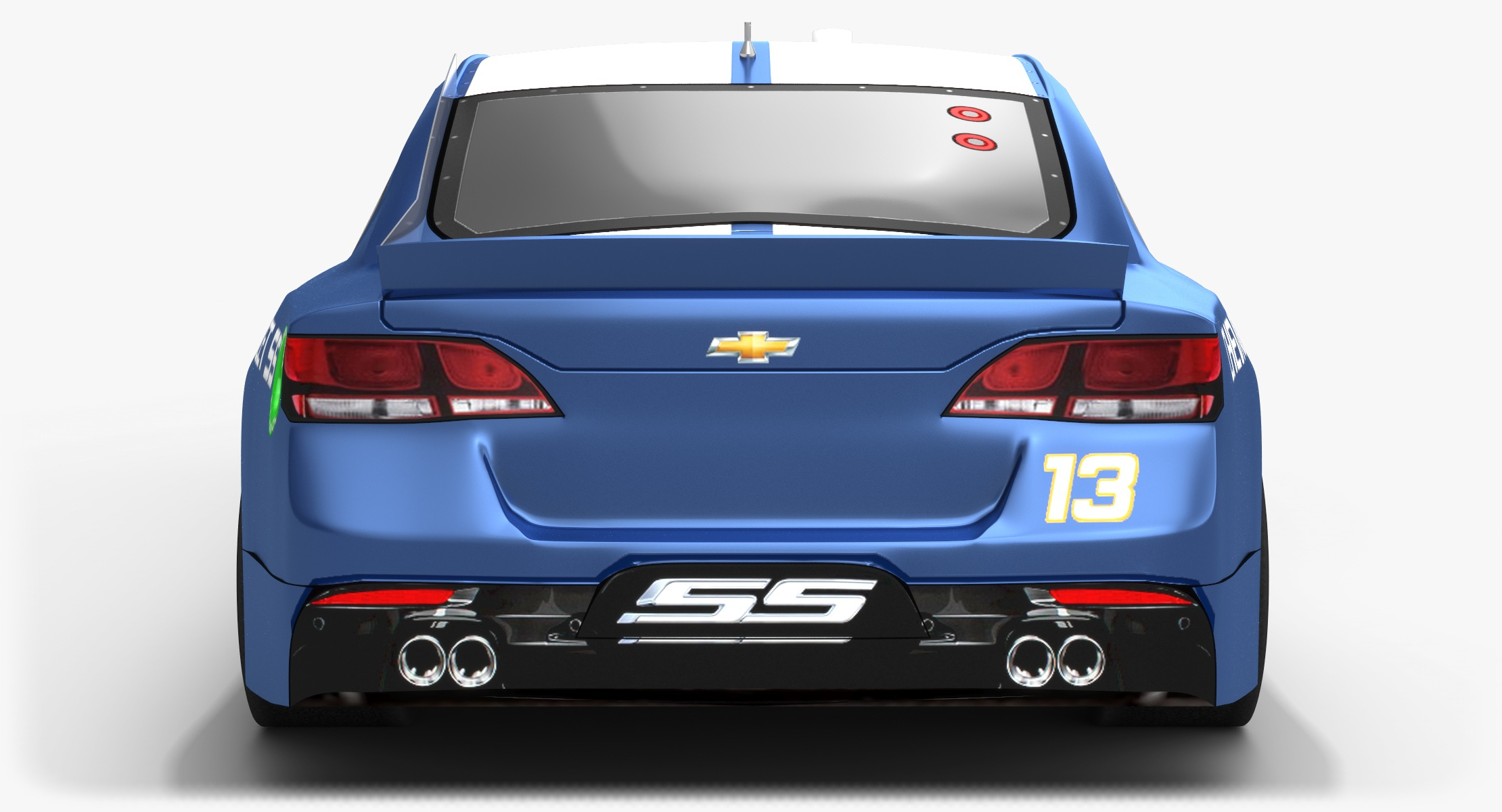Generic nascar chevrolet 2017 3D model - TurboSquid 1180341