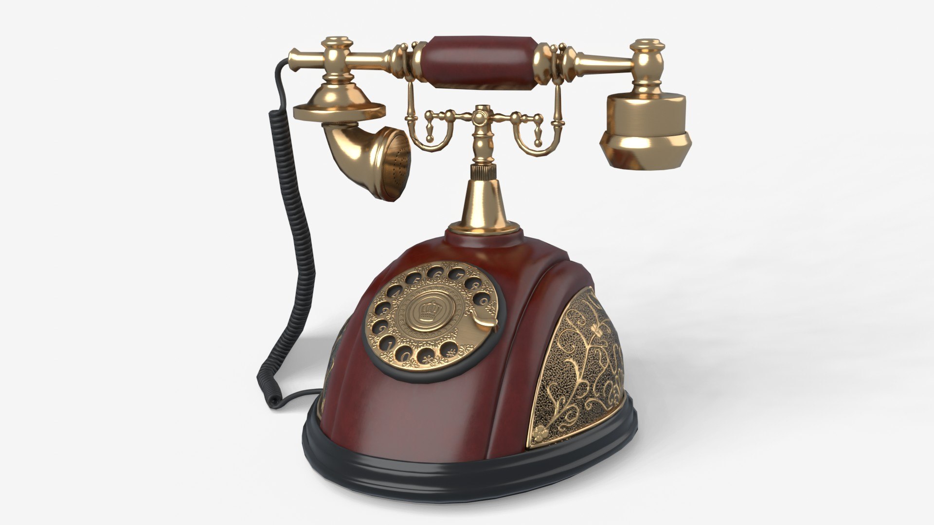 3D Model Retro Phone - TurboSquid 2116848